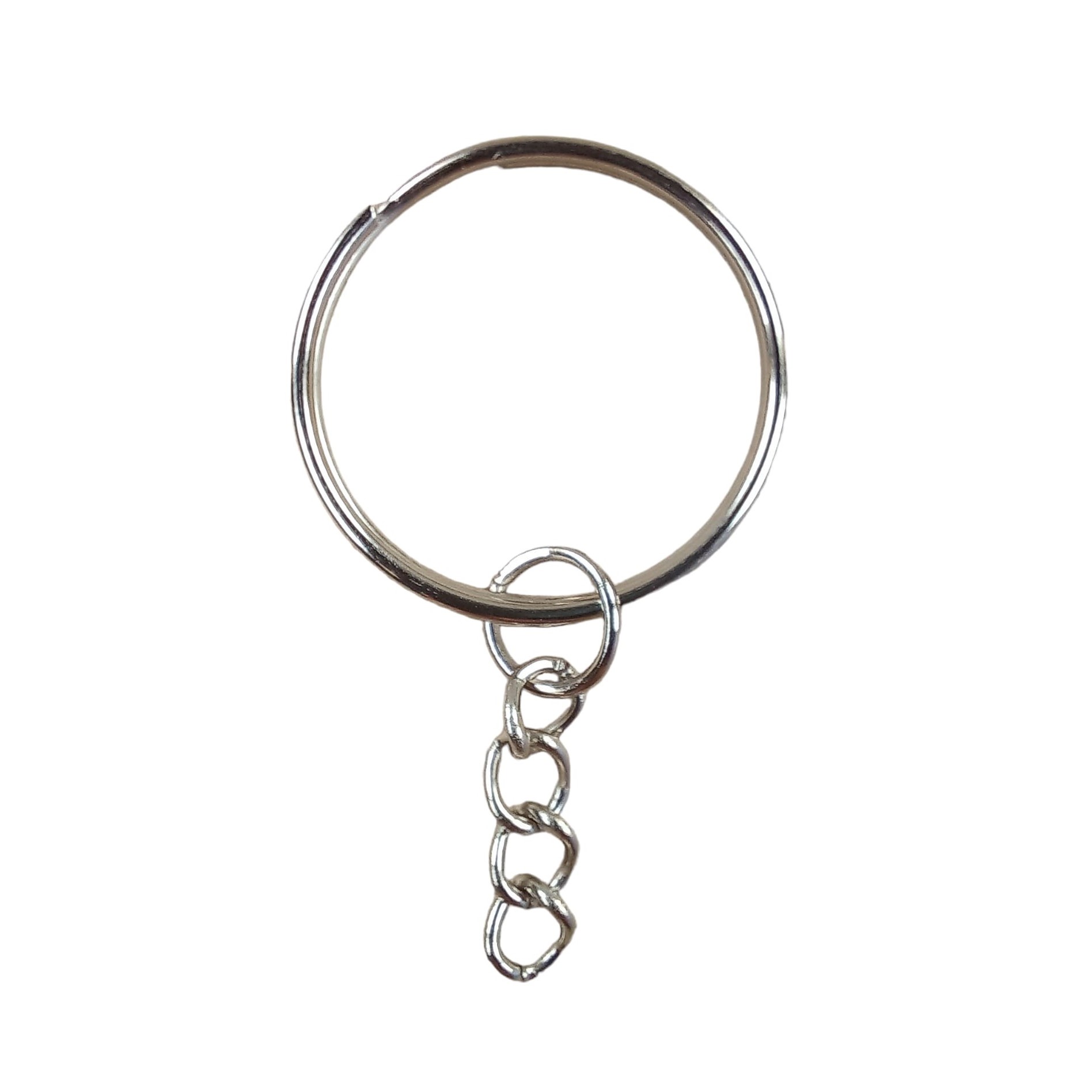 Split Ring with Chain – Artistiq Designs